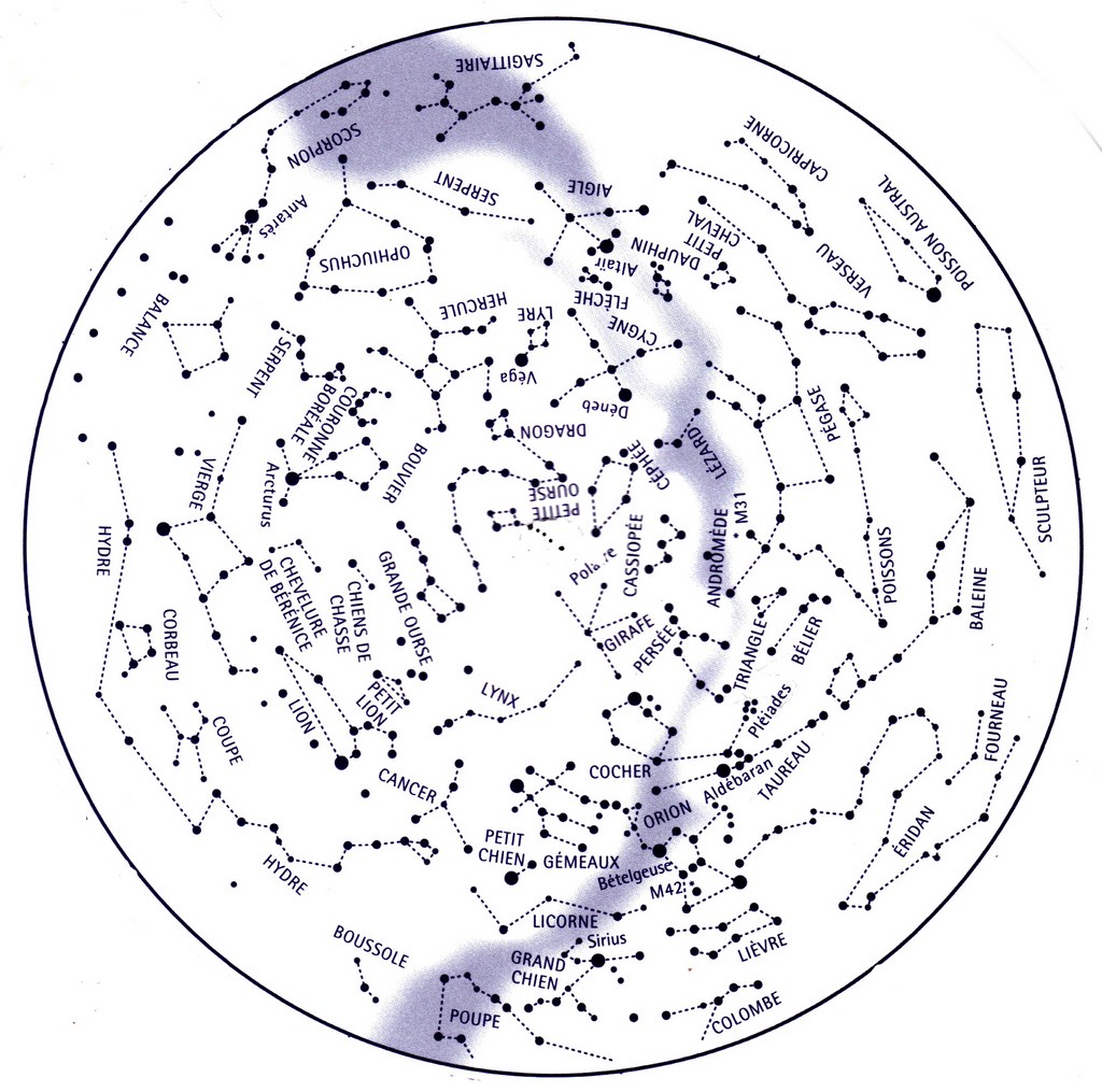 Constellations: tout savoir en détails - L'astronomie de A à Z